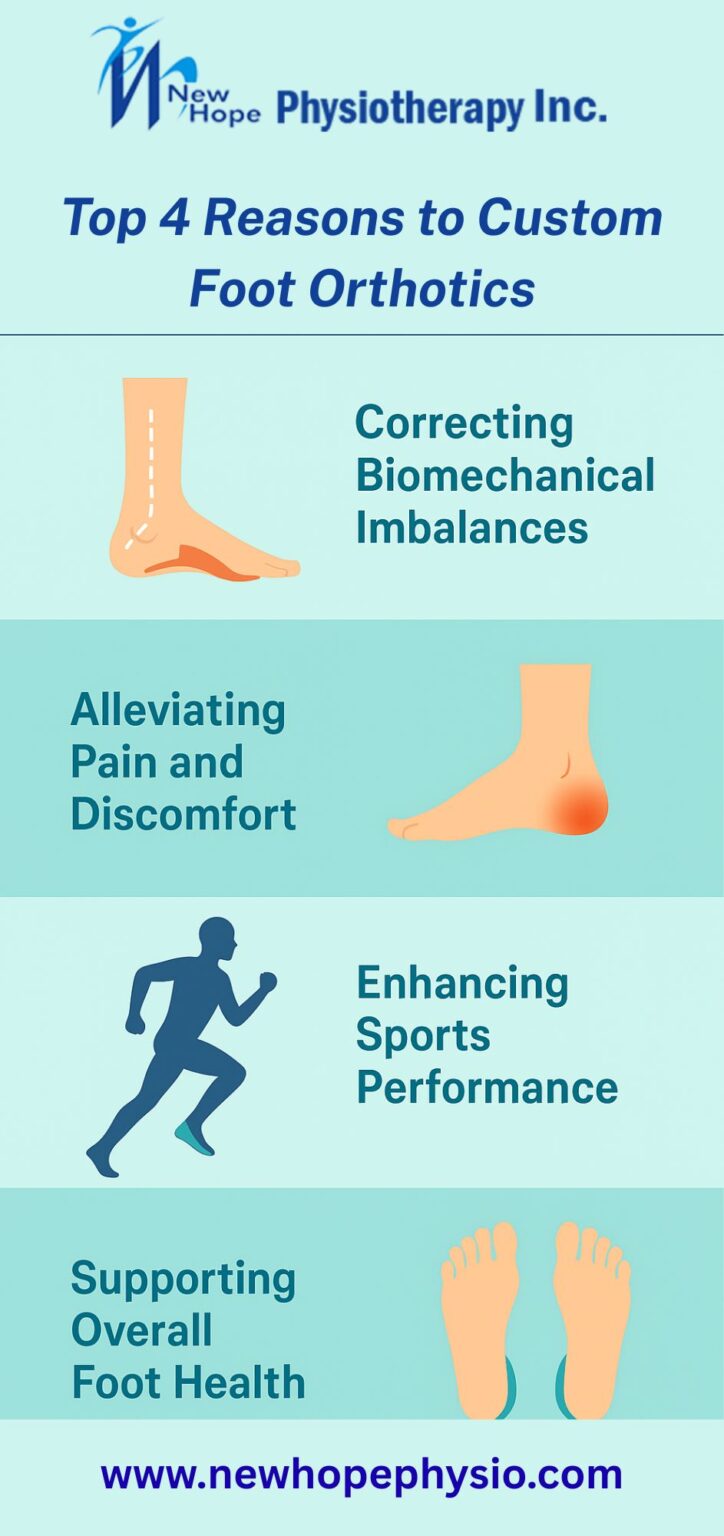 Top 4 Advantages of Custom Foot Orthotics Explained