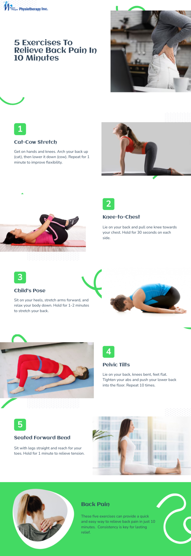 Back Pain Relief Exercises You Can Try Today