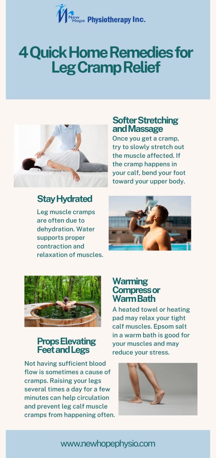 Leg Cramp: Effective Home Remedies to Try